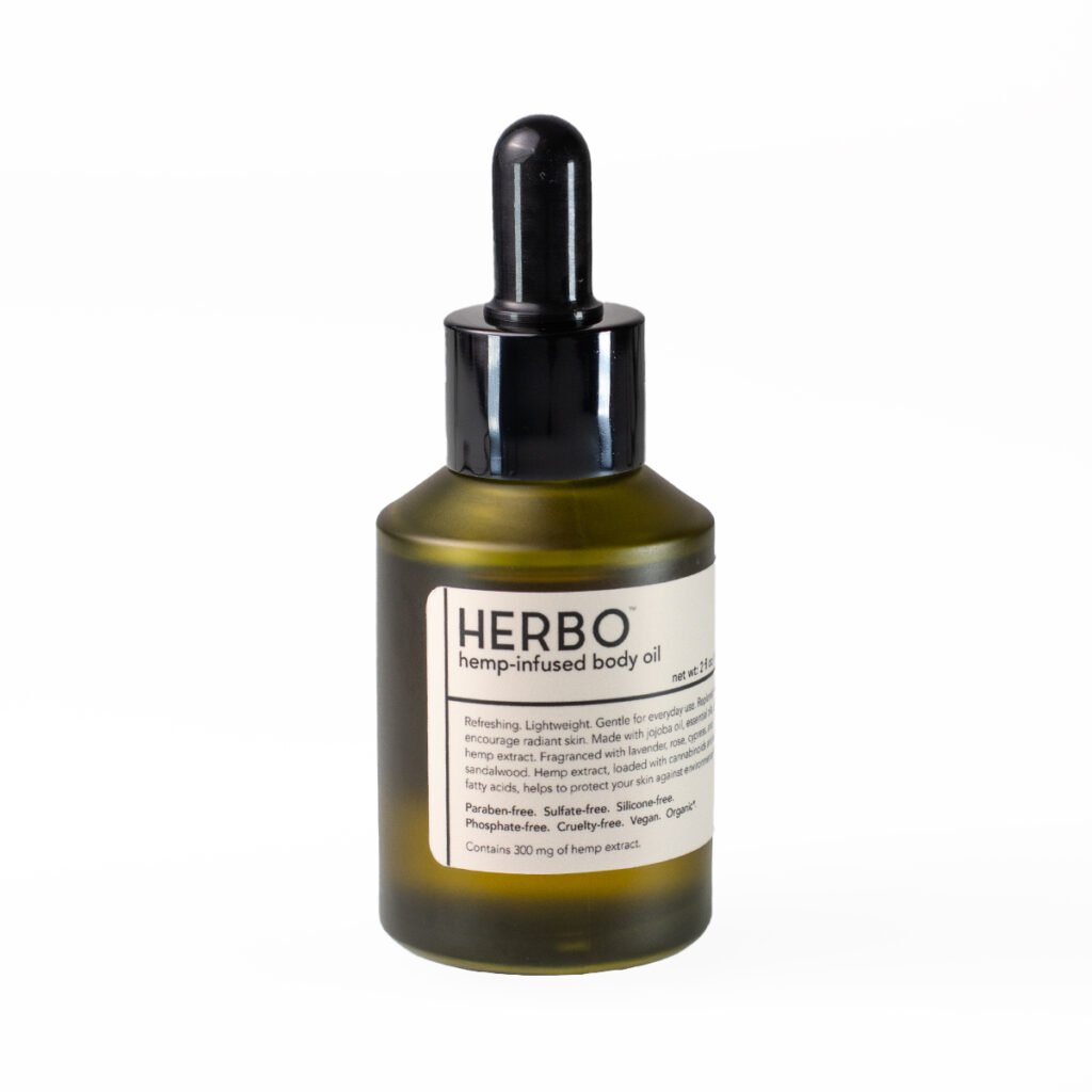 Herbo Hemp Body Oil – TCW The Center of Wellness